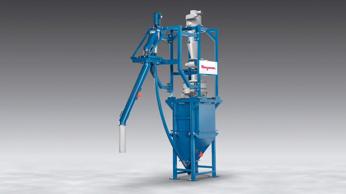 Système de Distribution par Tailles Pour Abrasifs en Vrac